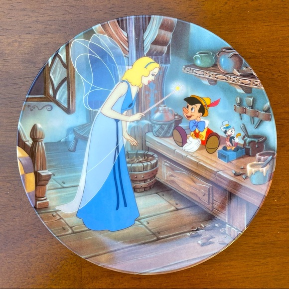 Disney | Accents | Disney Pinocchio Vintage Plate | Poshmark